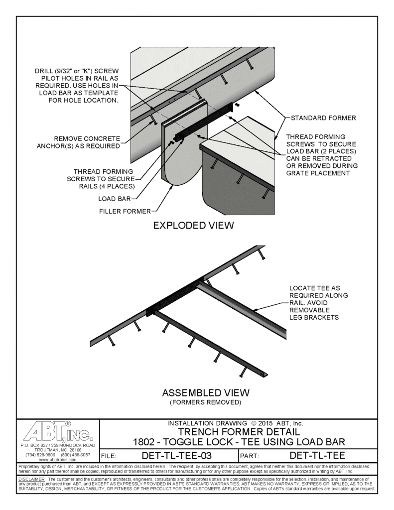 Constructability Sheets - ABT Inc.