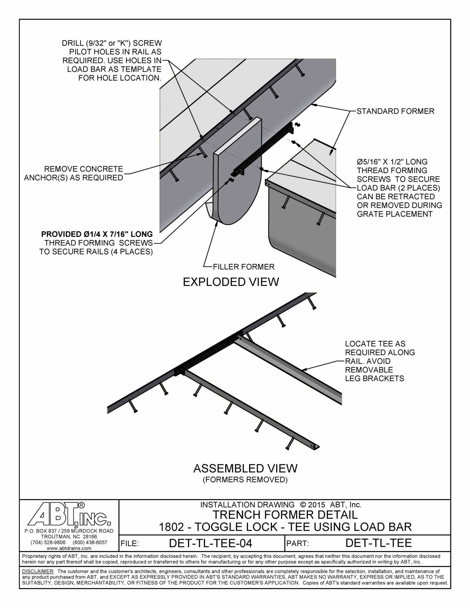 Constructability Sheets - ABT Inc.