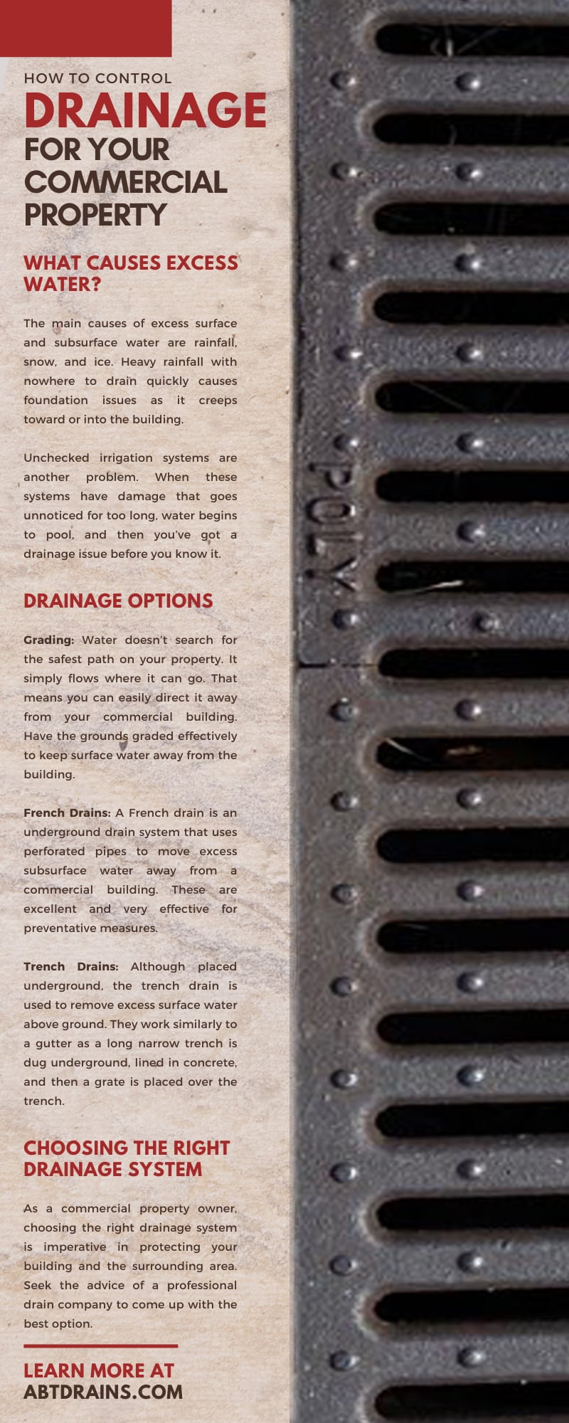 How To Control Drainage for Your Commercial Property